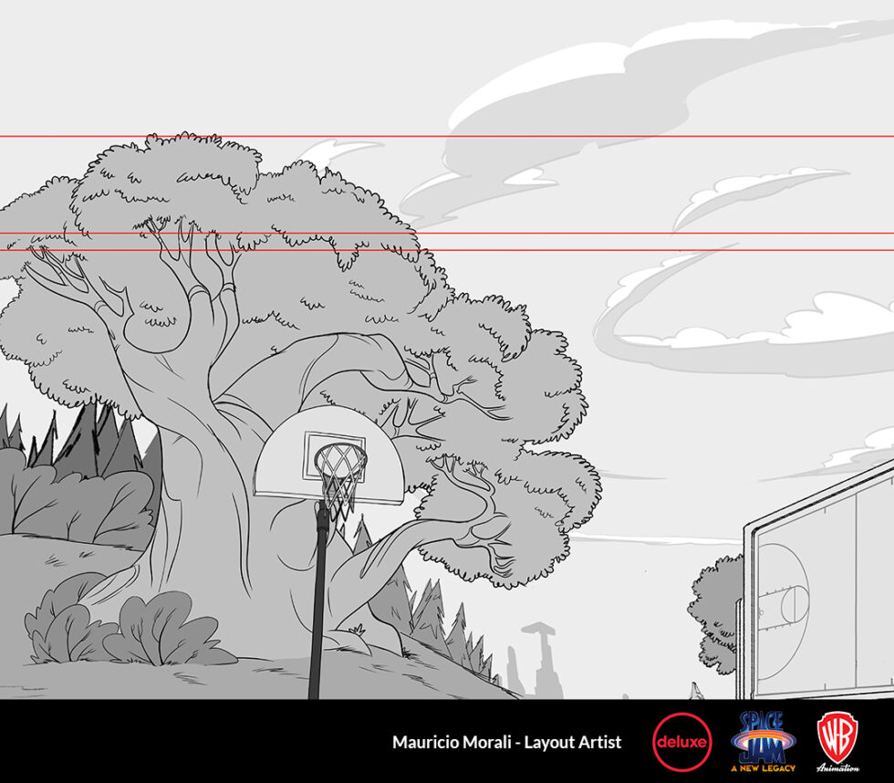 BG Layout - Mauricio Morali 2D artist for animation
